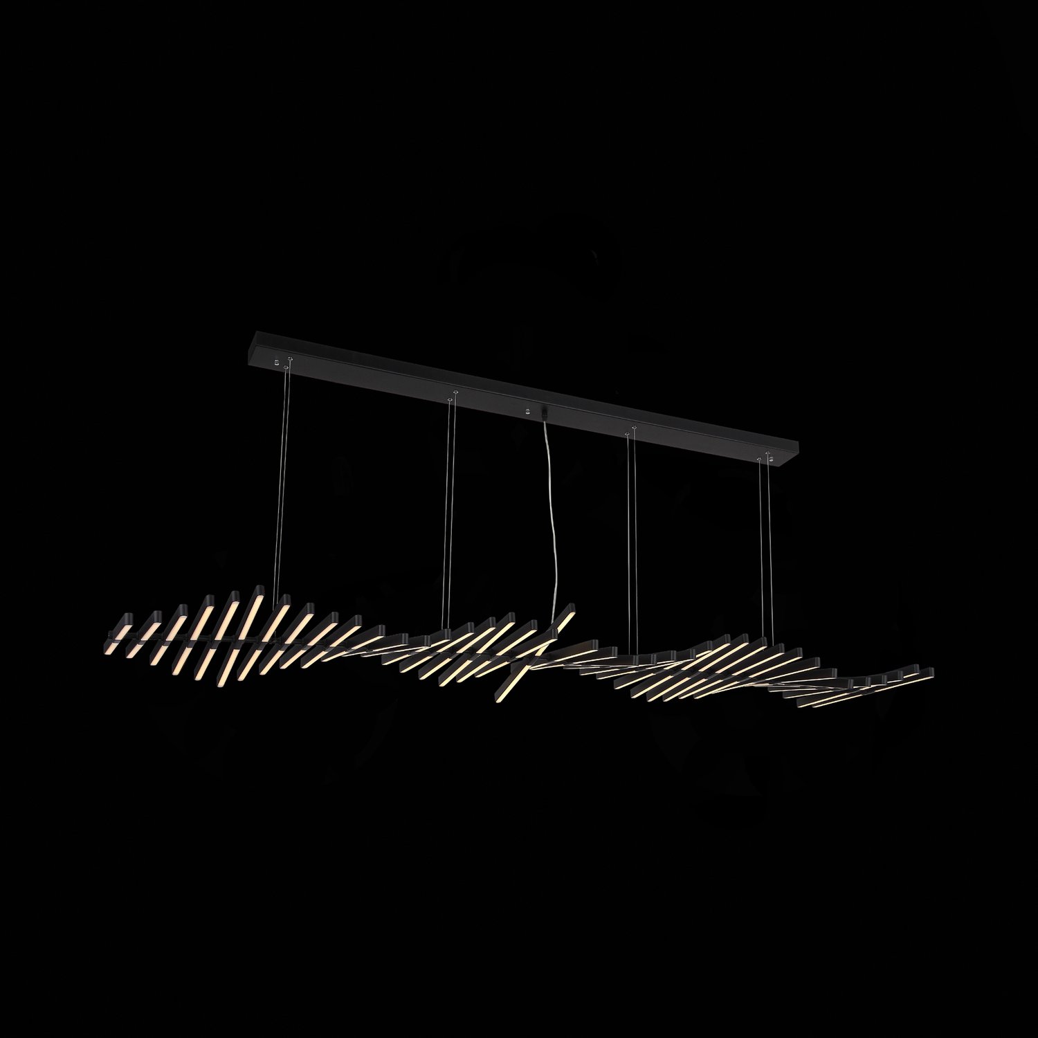 SLD001.403.40 Люстра подвесная ST-Luce Черный/Черный, Белый LED 40*5W 3000-6000K PICODISLD001 ...